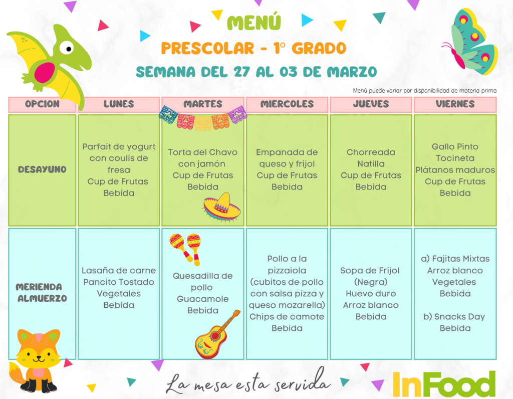 Cafetería - Anglo American School